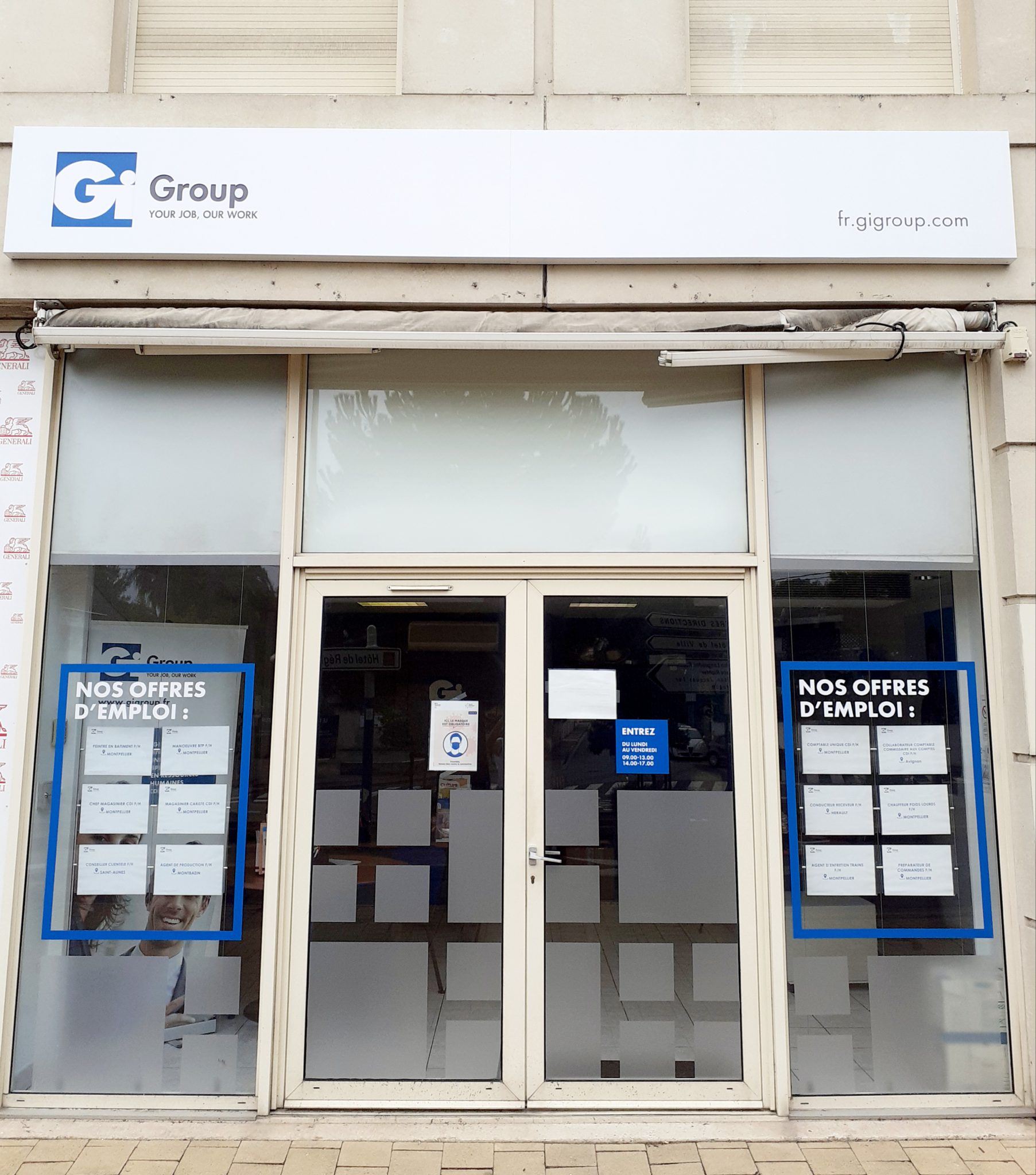 L'agence Gi Group de Montpellier